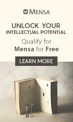 Take the Mensa Admission Test