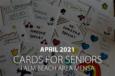 Mensa Cares! Community Service Projects