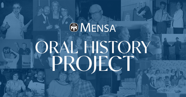 Your Story Helps American Mensa Write Its History